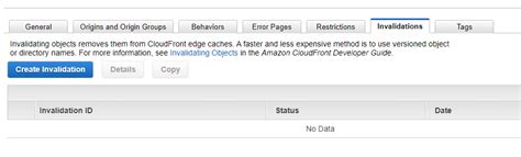 amazon web services aws cloudfront not updating on update of files in