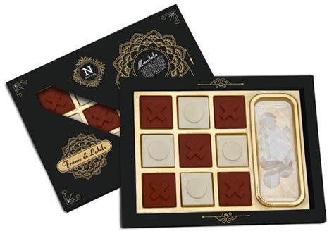 Tic Tac Toe Chocolate Box