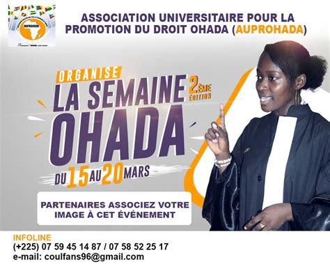 Actualité Ouvrages OHADA Les incontournables du droit OHADA en