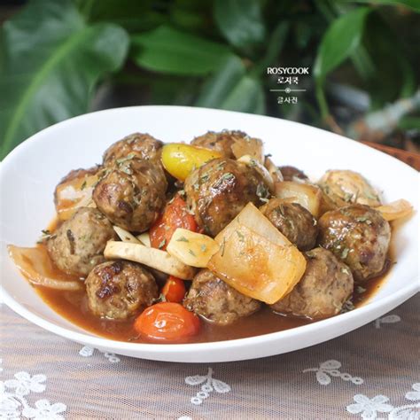 미트볼 만들기 미트볼조림 미트볼 소스 돼지고기 소고기 완자 케첩조림 만드는법 보관 네이버 블로그