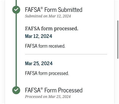 Finally Processed Signature Error Rfafsa