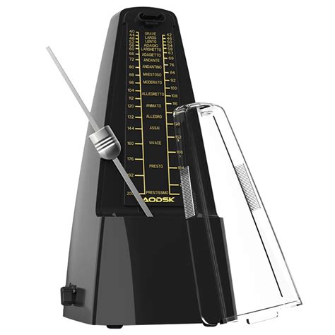 Aodsk Mechanical Metronome Universal Metronome For Piano Guitar Violin