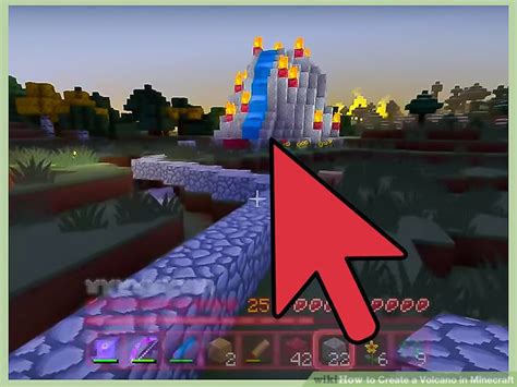 How To Create A Volcano In Minecraft Steps With Pictures
