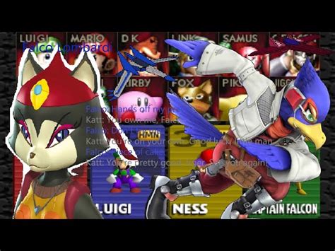 Star Fox Falco E Katt