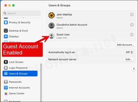 Enable Disable Guest User On MacOS Using Intune