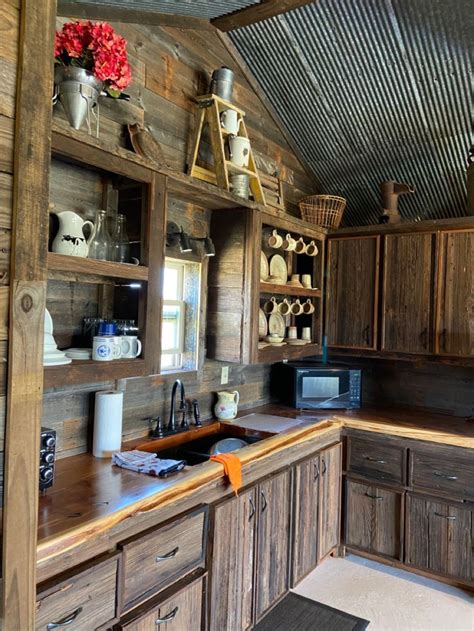 Rustic Cabin Kitchen