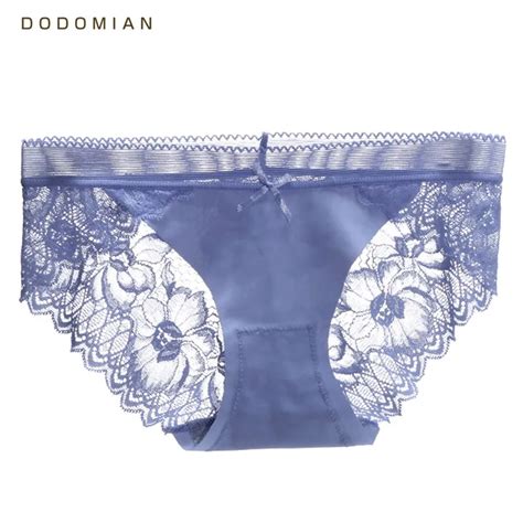 Buy Women Underwear Sexy Lace Ultra Thin Female Solid