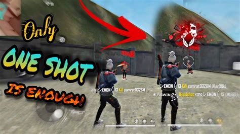 Freefire Best M1887 Onetap Headshots😯🔥 Practice Makes A Man Perfect