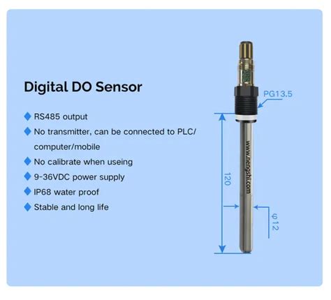 Digital Do Sensor Water Analysis Digital Dissolved Oxygen Electrode