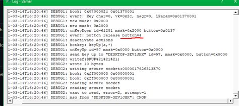 Wrong Key Mapping Or Enumeration · Issue 1099 · Debaucheebarrier · Github