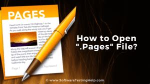 How To Open Pages File Ways To Open Pages Extension