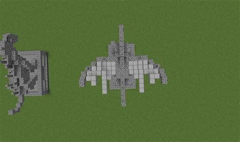 Builds Minecraft Build Very Small Dragon Statue Cubecraft Games