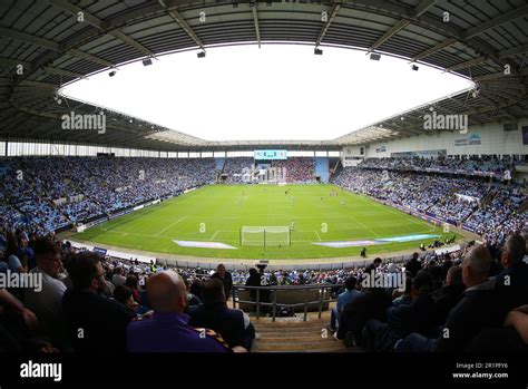 A View Of The Stands Full Of Coventry City Fans Watching The Game