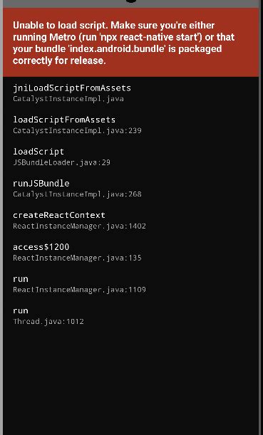 Crash In Android Version After Update To 0 67 4 Issue 41493