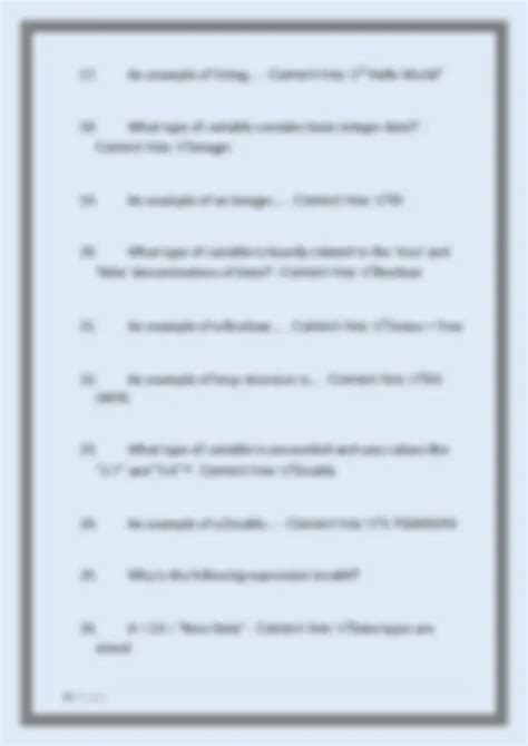 Nocti Computer Programming Exam Certification Year 2025 Entry Exams Computer Engineering And