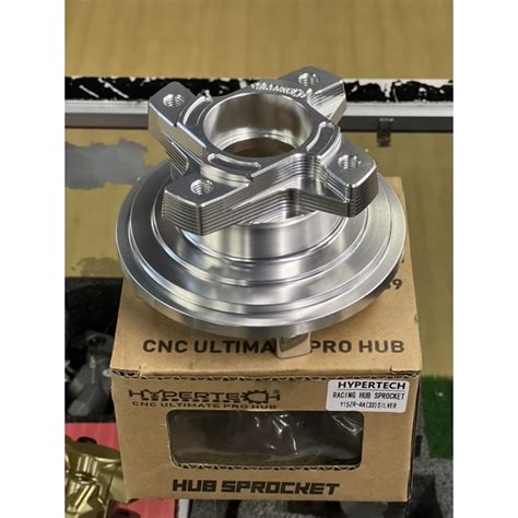 Hypertech Cnc Pro Hub Utk Y15 Lc135 5s Silver Shopee Malaysia