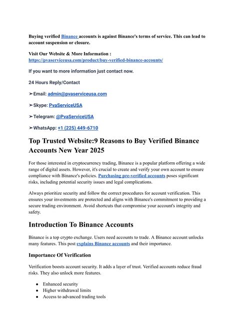 PPT 2 Is Buying A Verified BINANCE Account Legal In Happy New Year