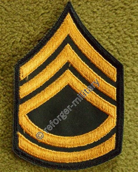 Us Army Chevron Rangabzeichen Sergeant First Class Sfc Für Dress