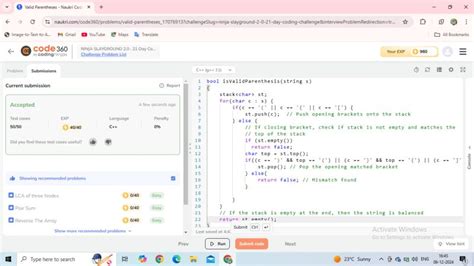 🚀 Day 16 Of Ninja Slayground 20 21 Days Coding Challenge By Coding Ninjas Deviyanka Malhotra