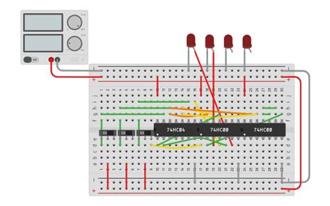 Circuit Design Multiplexer Wip Tinkercad