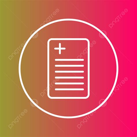 추상적 인 배경에 고립 된 의료 보고서 아이콘 의료 보고 아이콘 Png 일러스트 및 벡터 에 대한 무료 다운로드
