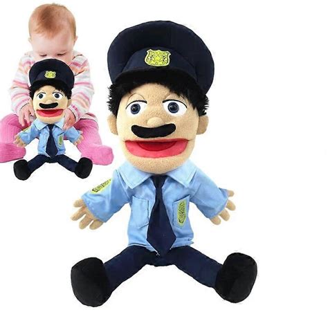 Game Jeffy Hand Puppet Doll Toy Movable Mouth Props Chef Police Prince Mom And Dad Penelope Cody