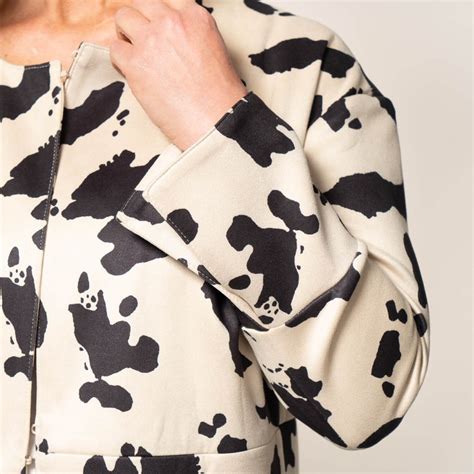 Faux Suede Cow Print Cardigan Coat Dream On Personal Attention For You
