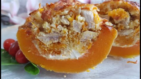 Тыква Фаршированная ТЫКВА Можно с мясом А можно и Без Youtube