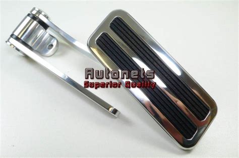 Find Polished Aluminum Throttle Gas Pedal Arm Hot Rat Rod Manual Trans Universal In Long Beach