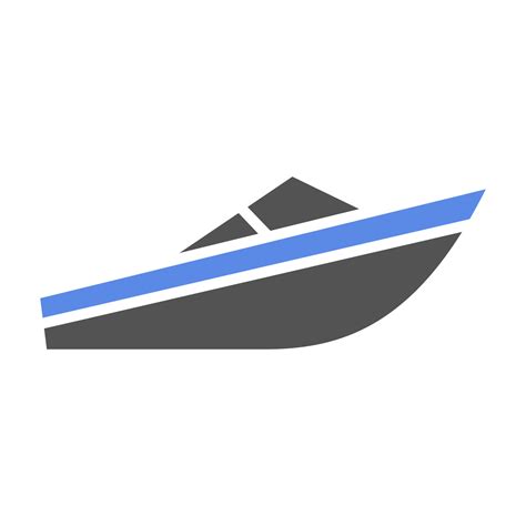 Powerboat Racing Vector Icon Style 22409936 Vector Art At Vecteezy