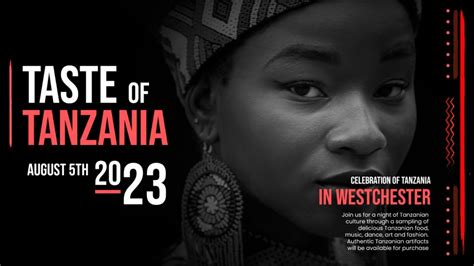 Taste Of Tanzania Gala Artswestchester White Plains 5 August 2023