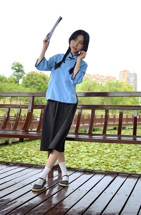 1992期 民国校服肉丝 萌足控