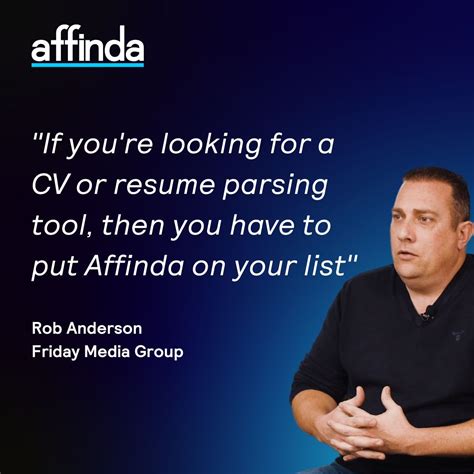 Affinda On Linkedin Resume Parser The Most Accurate Parsing Software