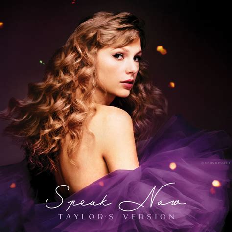 Speak Now Taylors Version Album Cover By Justintheswift On Deviantart