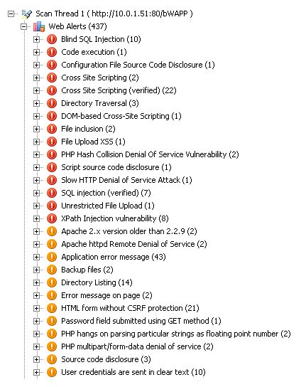bwapp a buggy web application