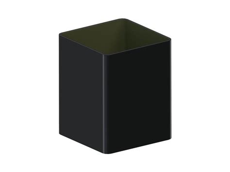 Krop Pvc Hranatá Svodová Roura 80x80 4bm Svět Klempíře