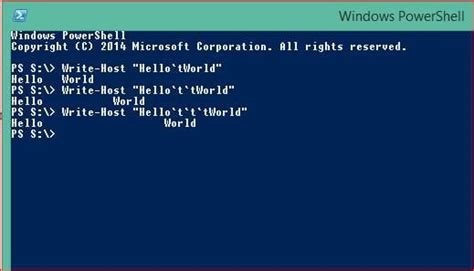 Powershell Special Characters Rsysadminblogs