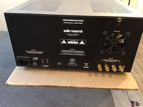 Audio Research Reference 250 Mono Blocks Photo 5308410 Us Audio Mart