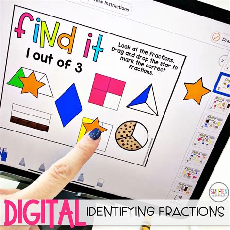 Digital Fractions Activities For Distance Learning And 1st Grade Artofit