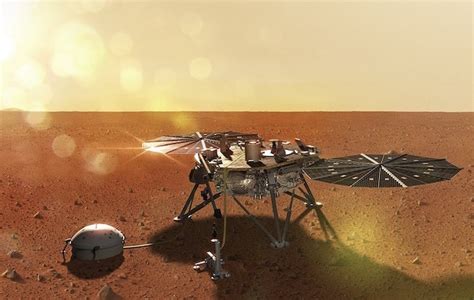 La Sonda Insight Aterriza En Marte Y Confirma Que Goza De Buena Salud