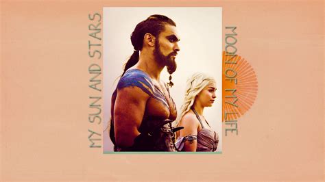 Daenerys Targaryen And Khal Drogo Game Of Thrones Wallpaper 30892365