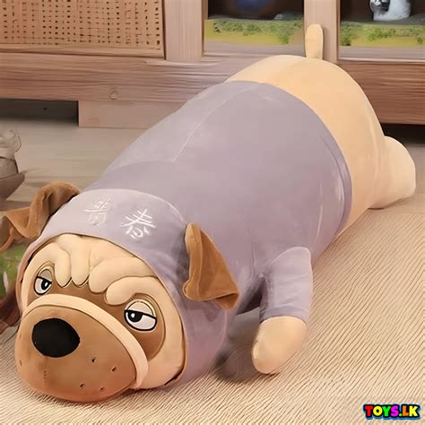 Toy01609 Dog Soft Toy Pug Type