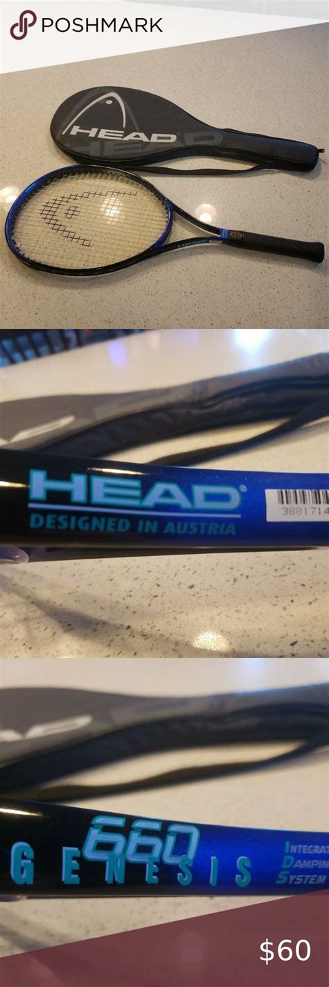 Head Genesis 660 Tennis Racket Racquet Double Power Wedge 4 1 4 New In