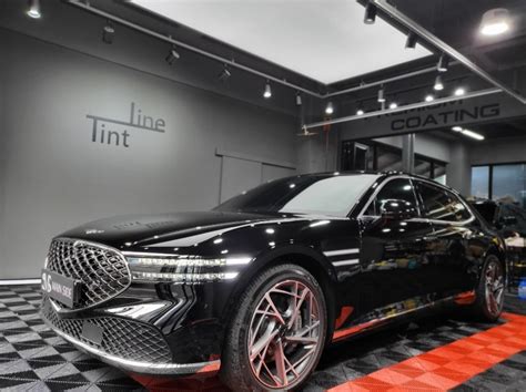 제네시스 G 90 썬팅 레인보우 V90 하이퍼골드그린 색상 경기도 성남시 분당구 판교동 자동차정비카센타 당근 비즈 소식