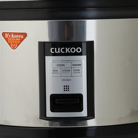 Nồi cơm điện Cuckoo CR-3521 6.3L (inox) - Nhập khẩu Hàn Quốc