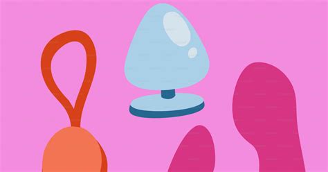 Un Fondo Rosa Con Diferentes Tipos De Objetos Vector Imagen De Sexual