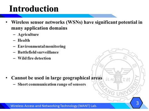 Wireless Access And Networking Technology Want Lab An Efficient Data