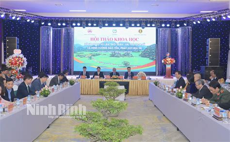 Hội thảo Khoa học Hành cung Vũ Lâm thời Trần Vai trò lịch sử và định