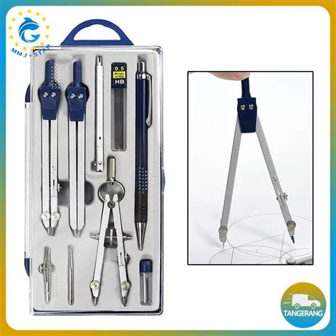 Jual Precision Spring Bow Drawing Compass Untuk Membangun Hausealat