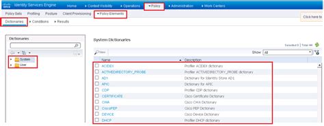 ise network authorization policy elements dclessons